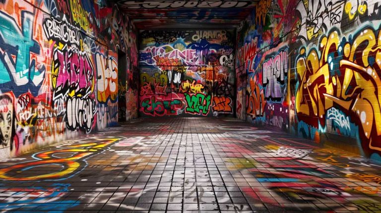 Graffiti Walls in the Street - Pngcube